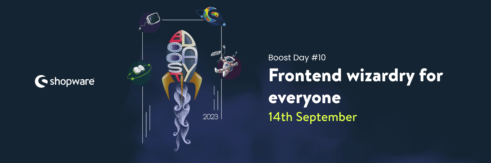 Register now for the Shopware Boost Day